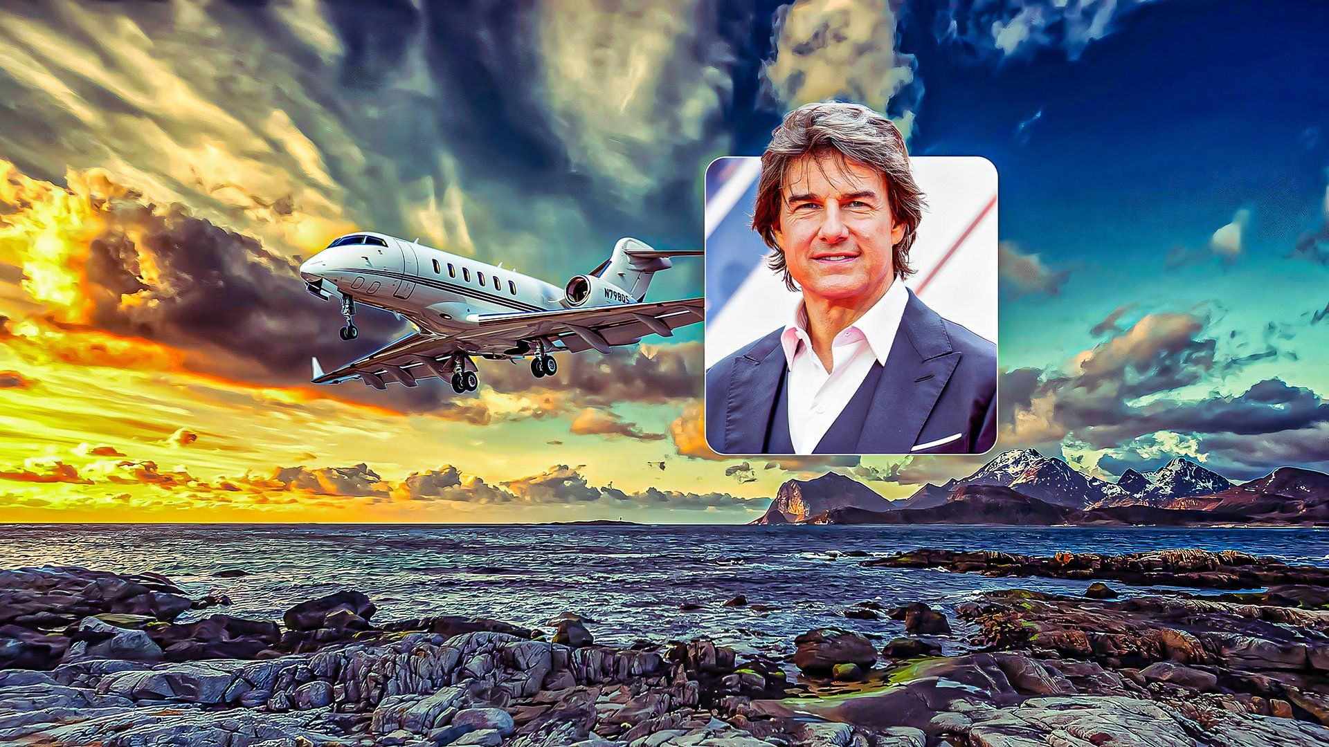 Hollywood Icon: A Look At The Private Jet Of Tom Cruise