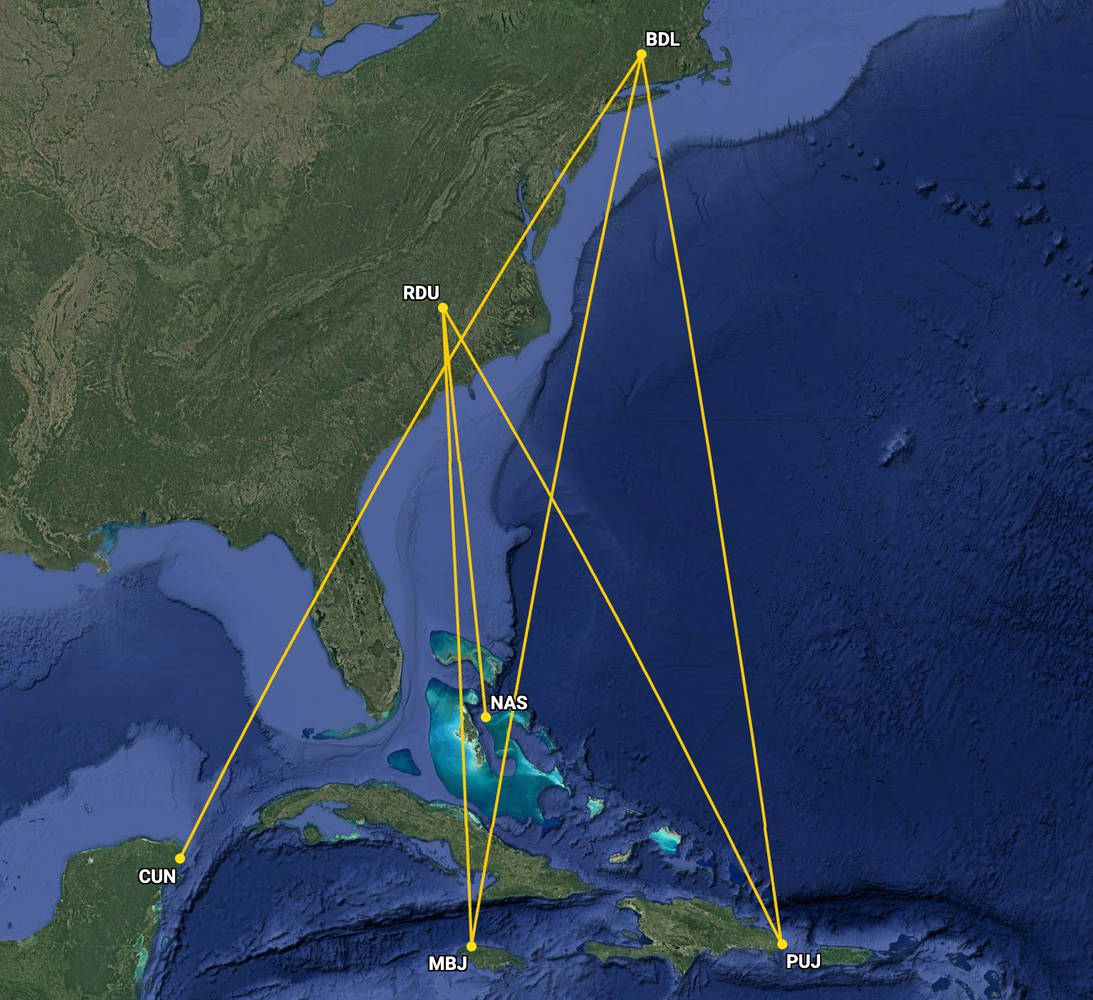 Avelo Airlines Adds New Nassau To Raleigh-Durham Route