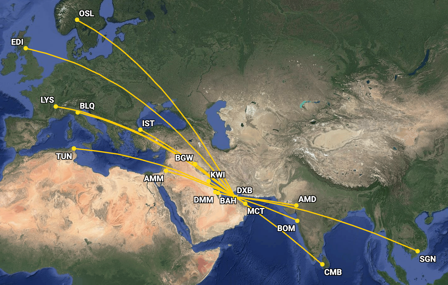 Emirates Announces 7 More Airbus A350 Destinations