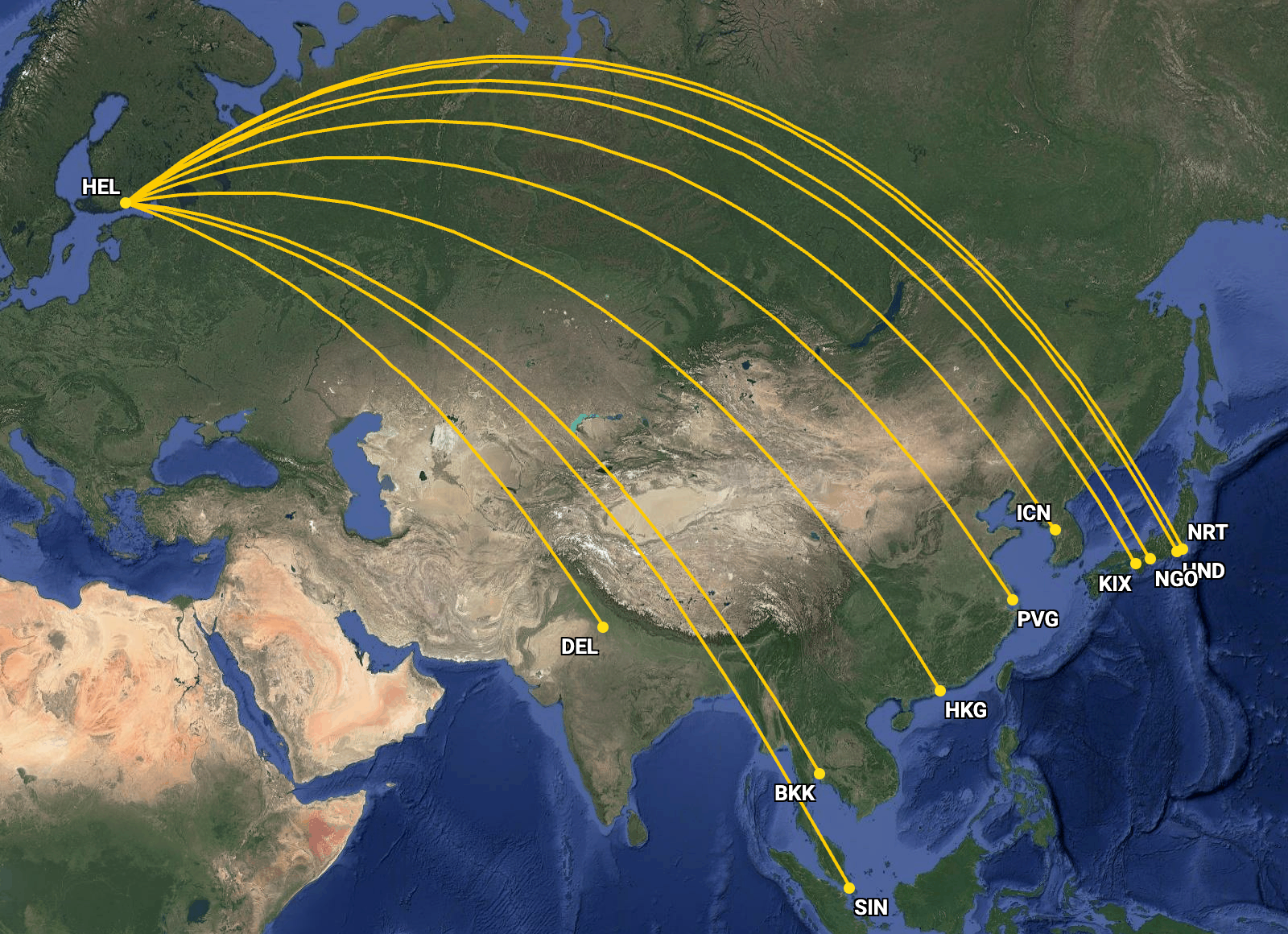 Cathay Pacific Extends Finnair Codeshare On 3 European Summer Routes