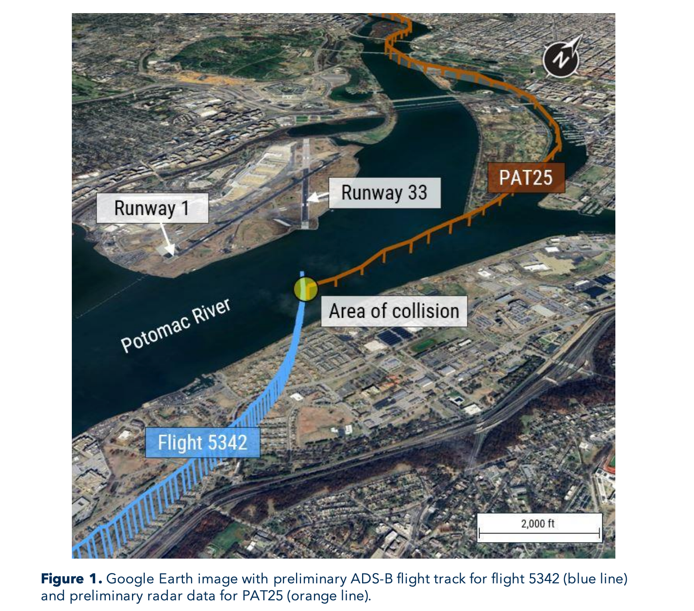 NTSB Calls For Closing Of Helicopter Route 4 Near Reagan Airport Over ...