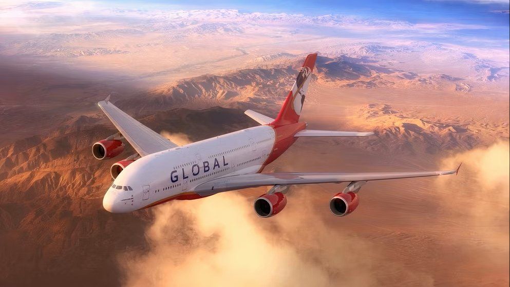Global Airlines' Airbus A380 Finally Has Its Own Livery