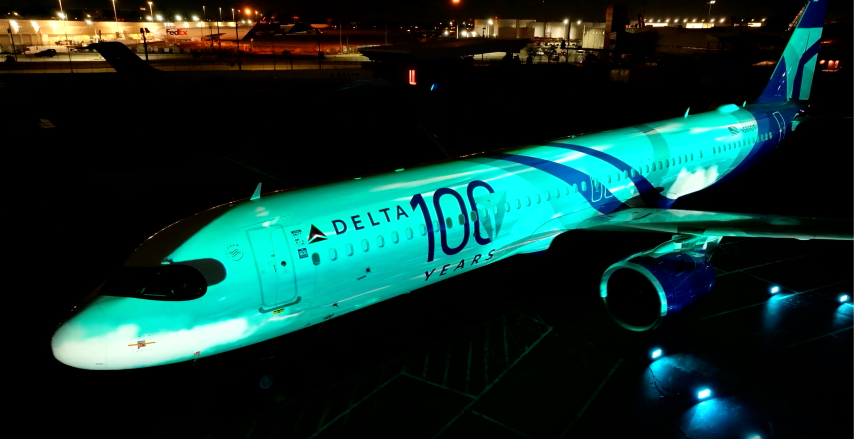 Watch: Delta Air Lines Unveils Centennial Livery