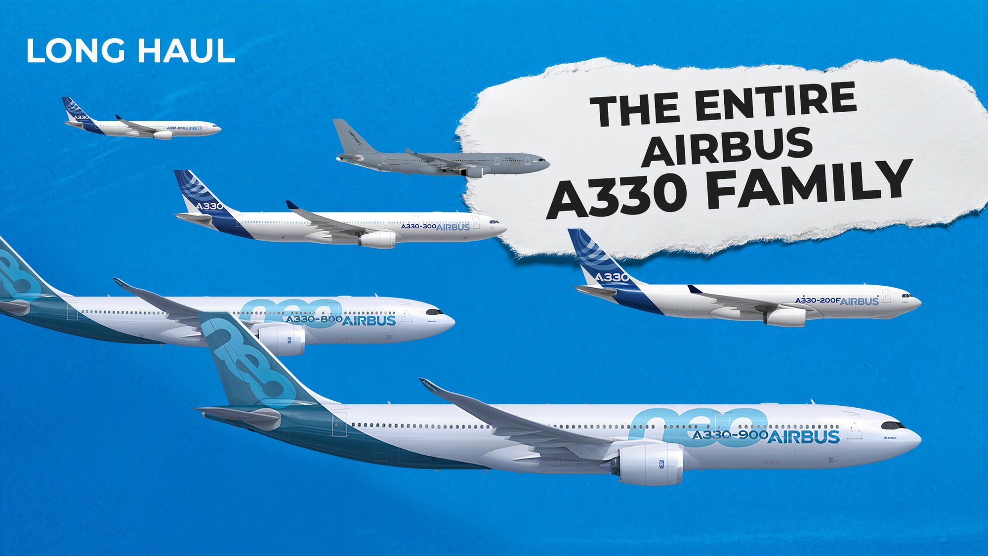 Widebody Workhorse: The A330 Family's Many Variants