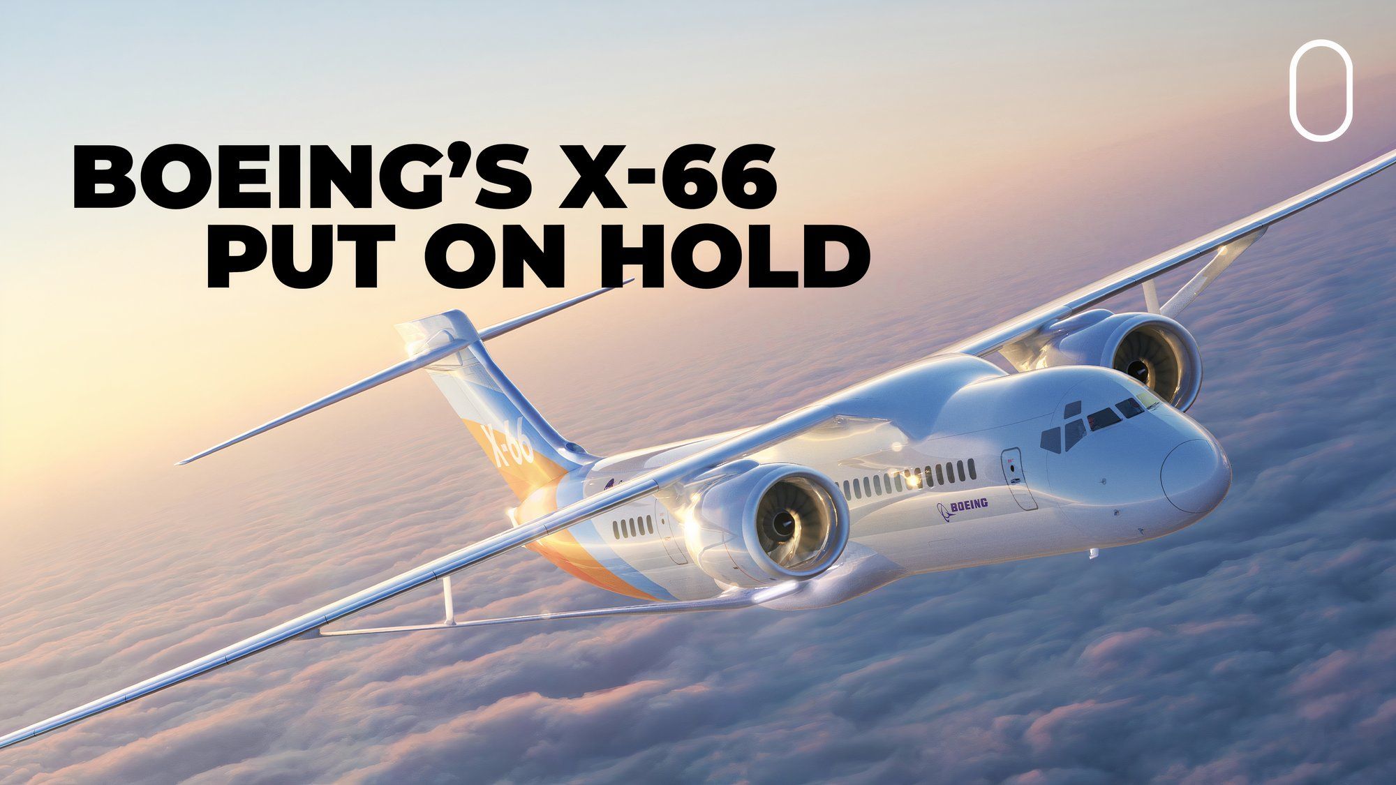 Disappointing: Boeing Pauses X-66 Development