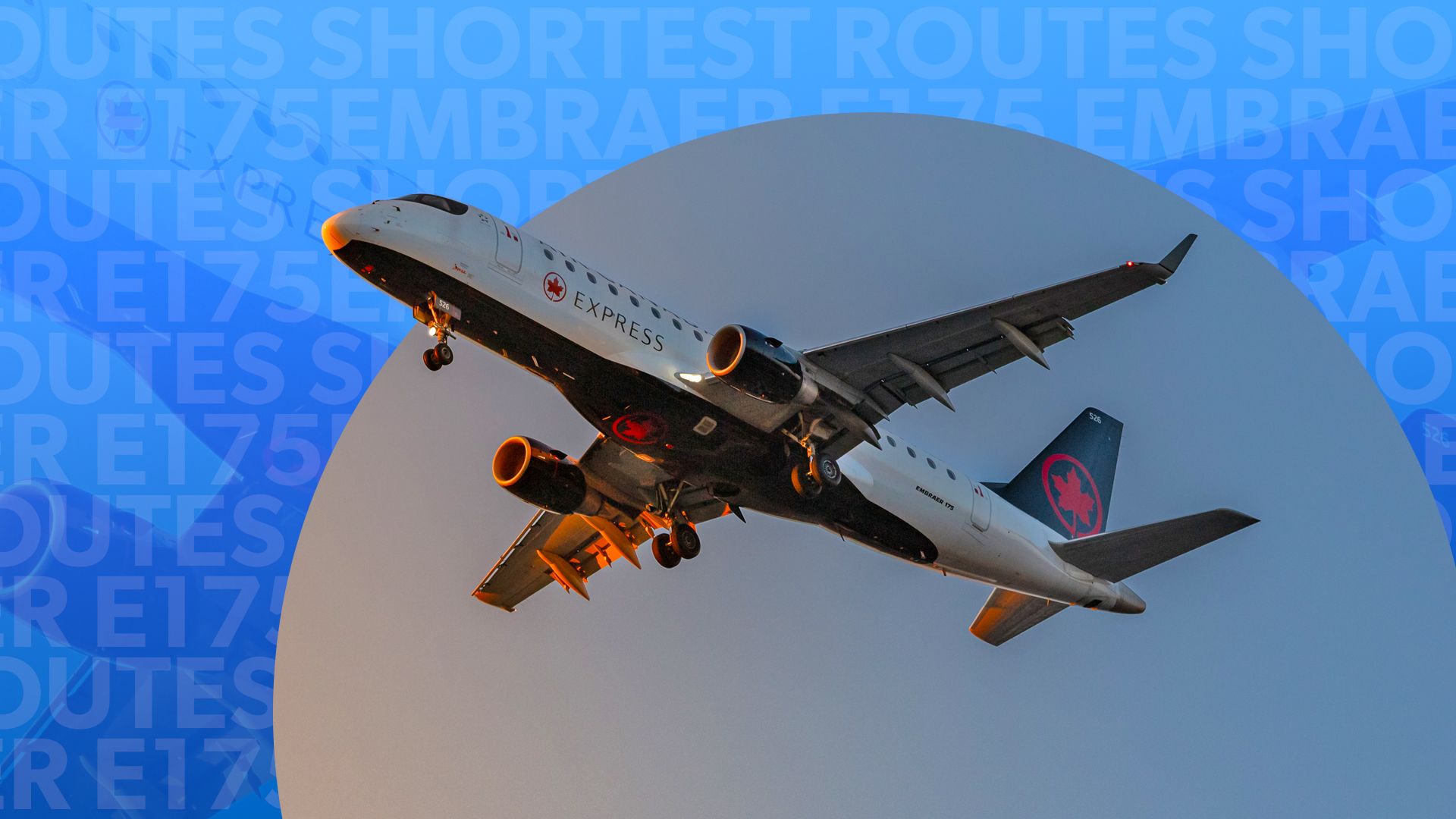 These Are Air Canada's Quickest Embraer E175 Routes
