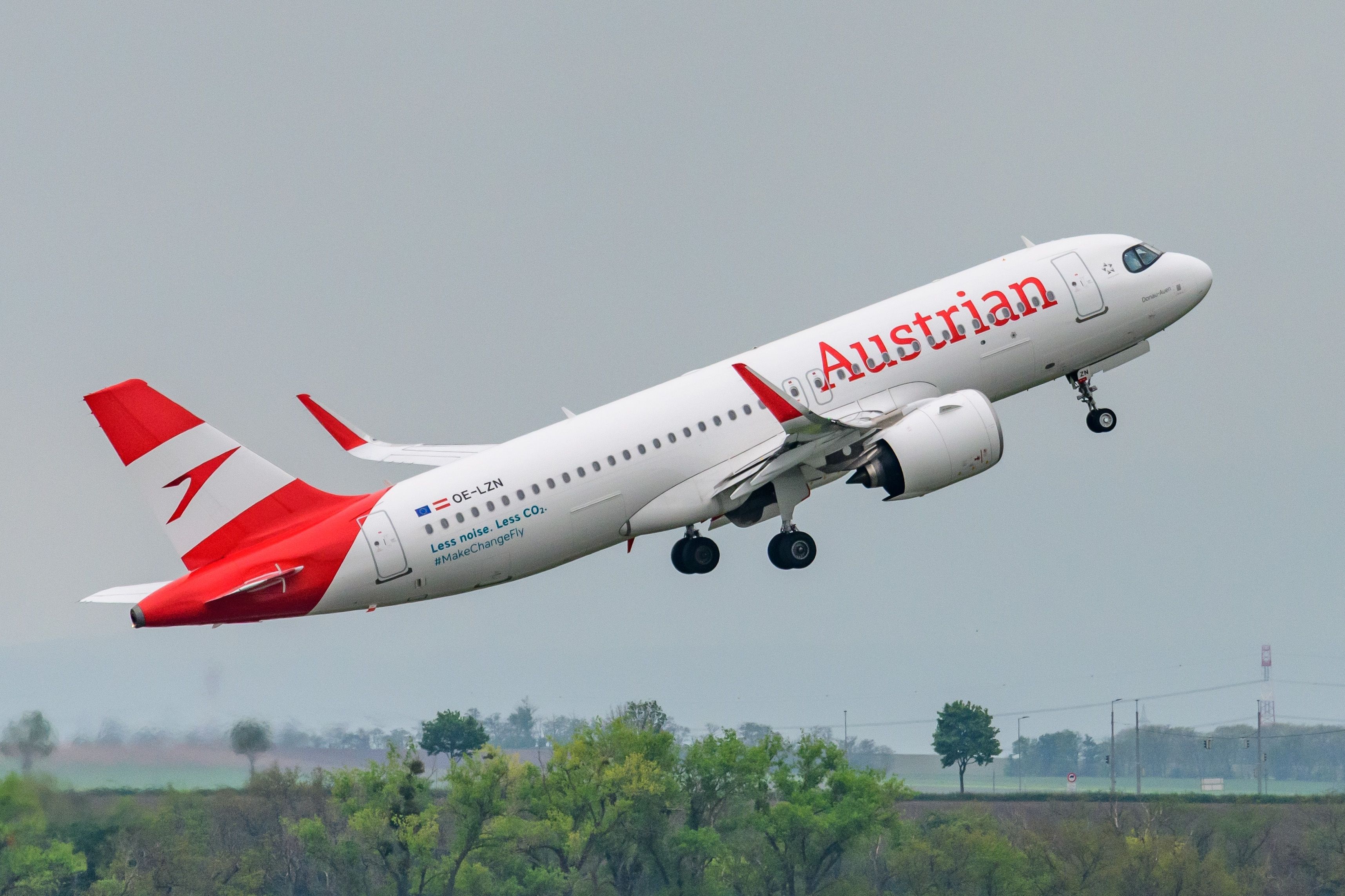 What Are Austrian Airlines' Most Frequent Airbus A320neo Routes?