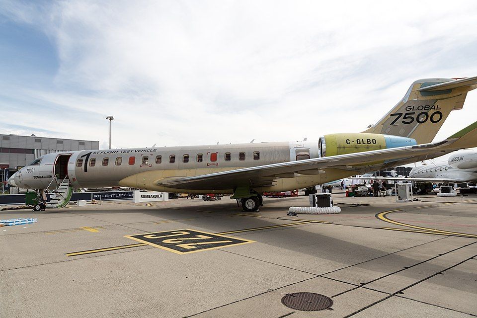 1st Production Bombardier Global 8000 Completes 'Flawless' Maiden Flight