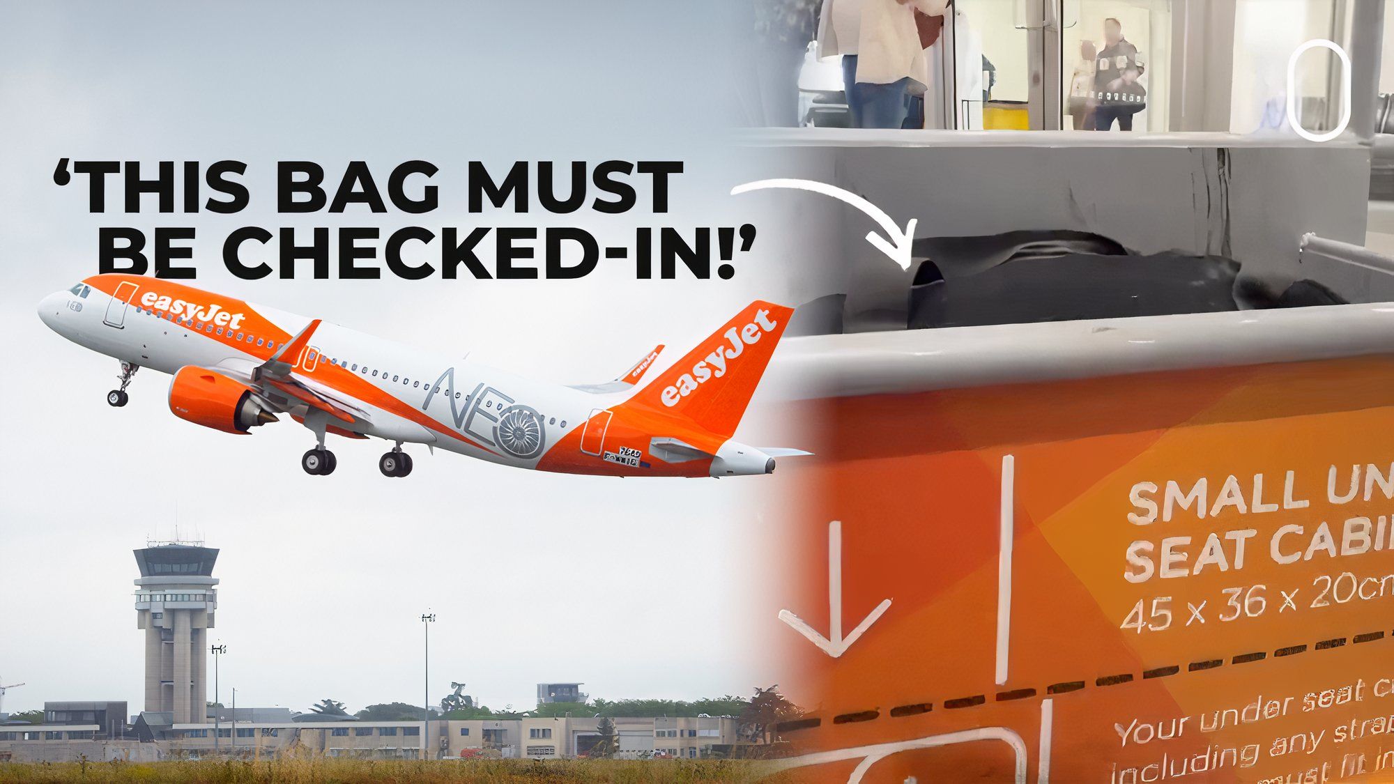 easyJet Paying Staff Bonuses To Spot Oversized Bags?