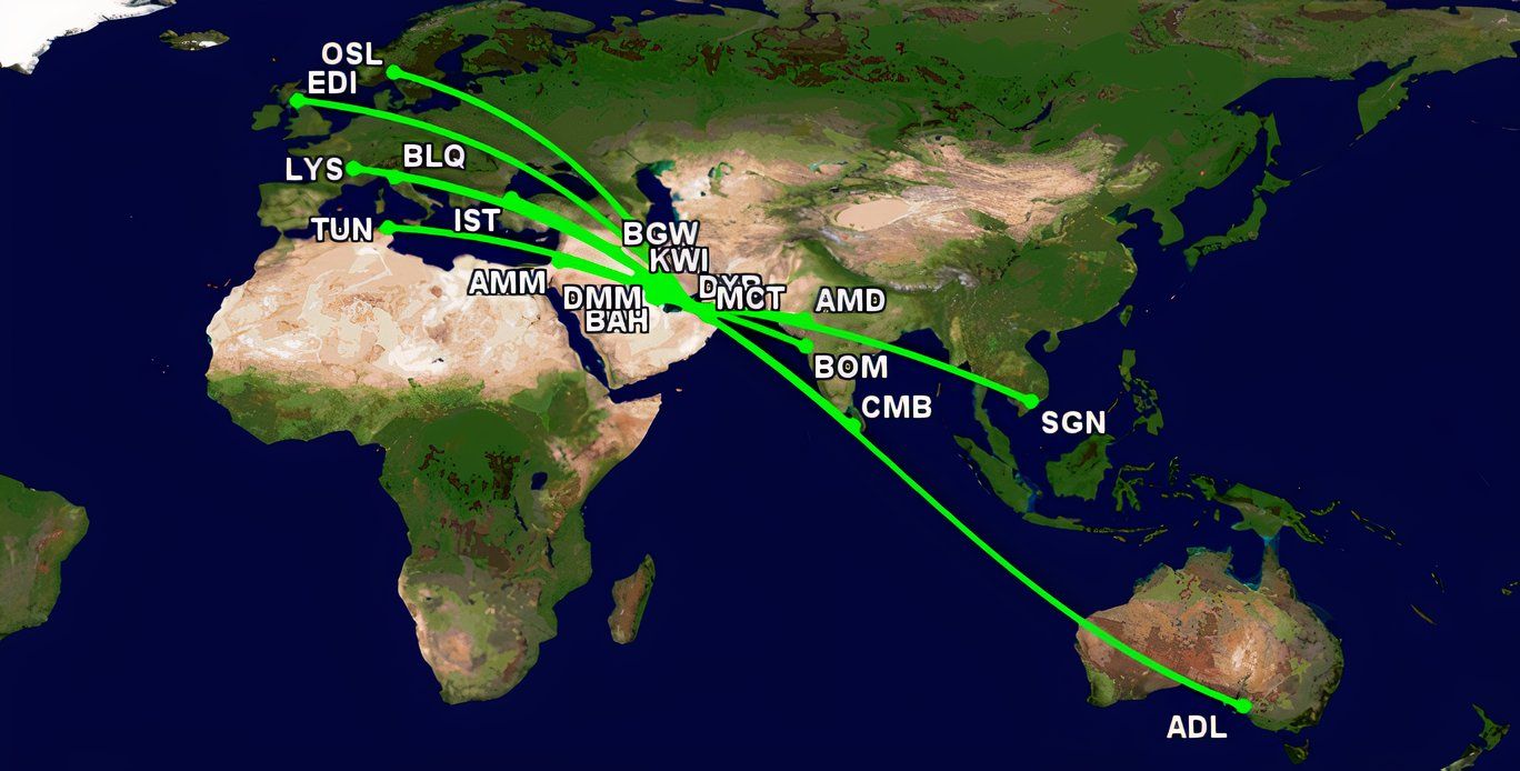17 Routes: Where Emirates Is Flying The Airbus A350